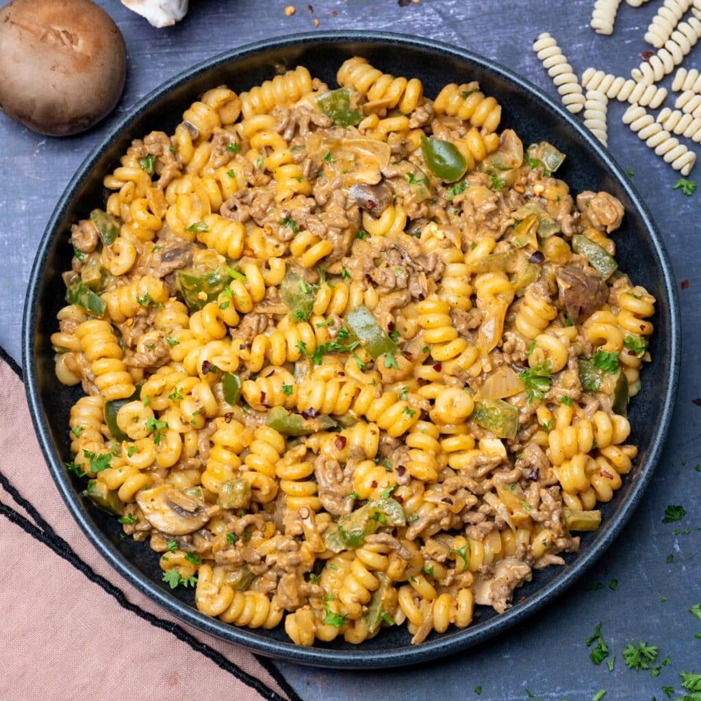 Dirty Martini Pasta – Skinny Spatula